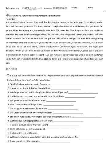 Arbeitsblatt Deutsch Abkürzungen - Cogbyte