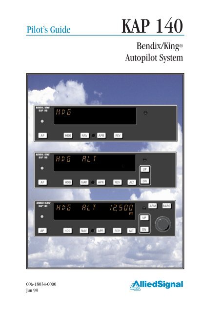 Bendix/King KAP 140 Autopilot - Edwards Aero Club
