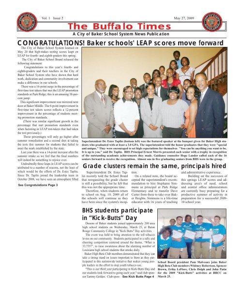 The Buffalo Times - City of Baker School System