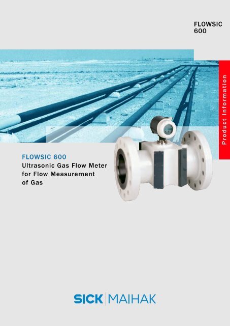 FLOWSIC 600 Ultrasonic Gas Flow Meter for Flow Measurement of ...