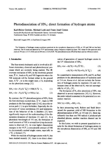 Chem. Phys. Lett., 186 (1991)
