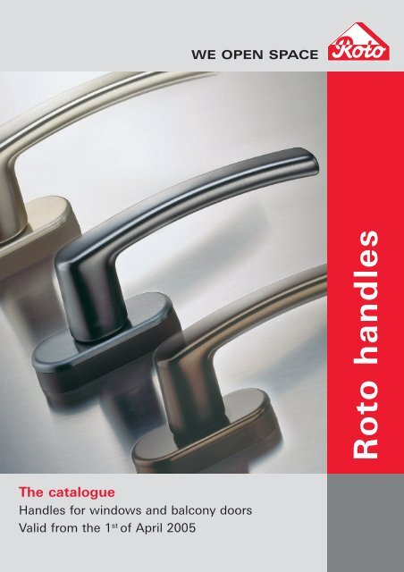 Roto handles - Roto Frank AG - DYG Windows