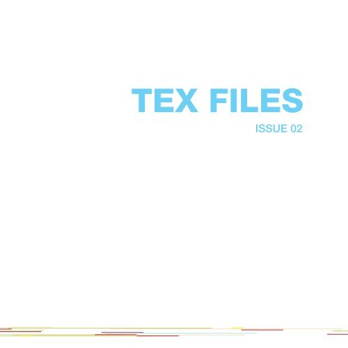 TEX FILES - The University of Texas at Arlington