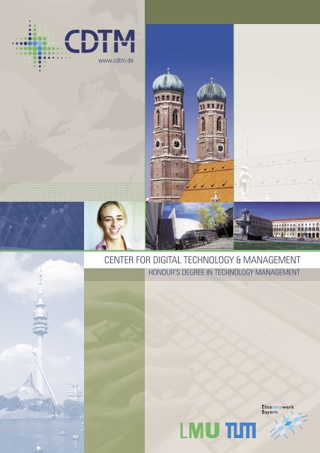 CDTM brochure (English) - CDTM Center for digital technology and ...