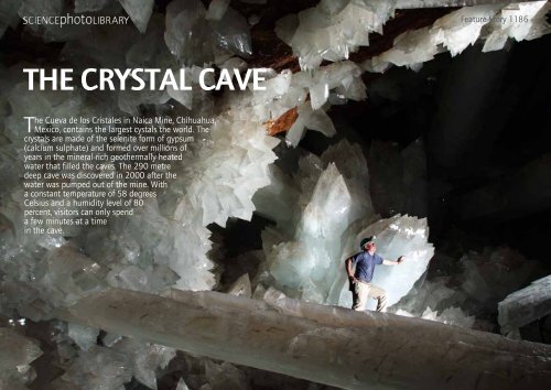 THE CRYSTAL CAVE - Science Photo Library