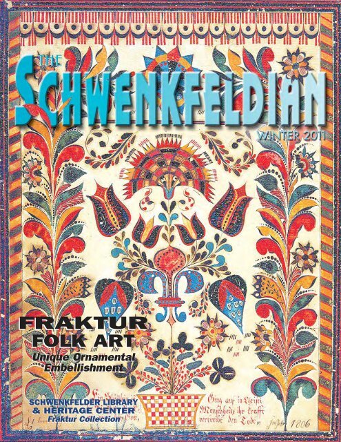 fraktur folk art fraktur folk art - Schwenkfelder Library & Heritage Center