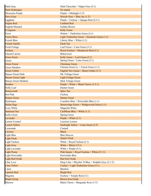 Dark Gray Dark Chocolate