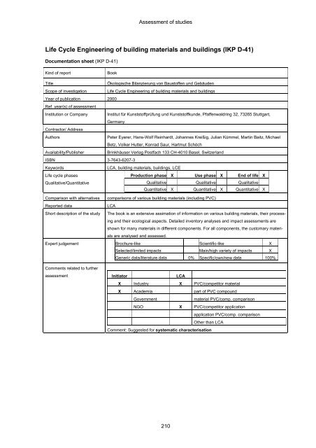 Assessment