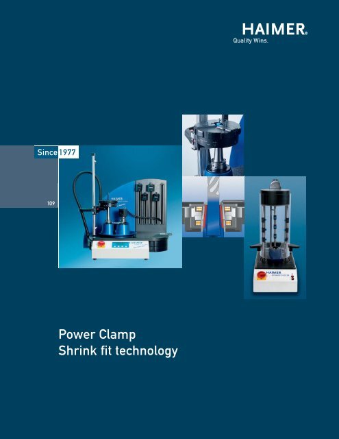 Power Clamp Shrink fit technology 2008109 - Haimer USA