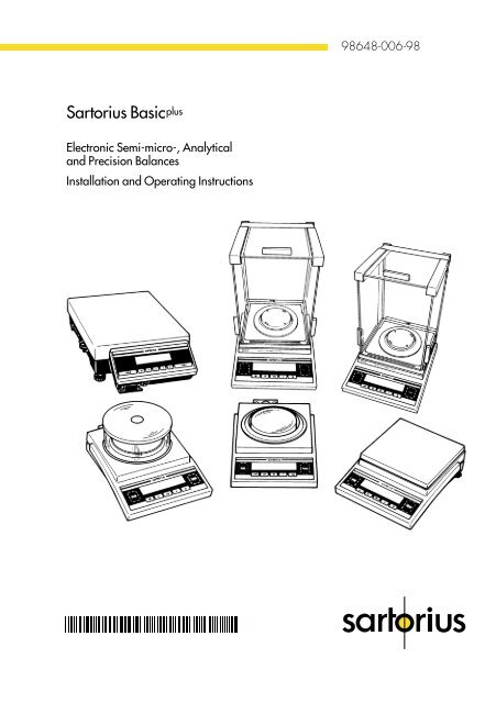 Sartorius Basic plus - LD DIDACTIC