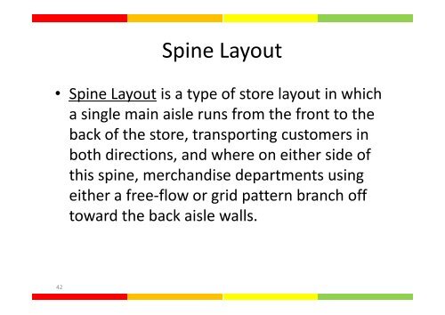 Spine Layout