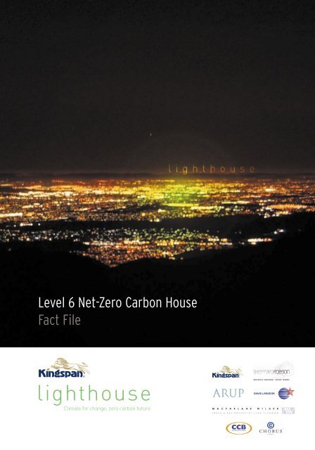 Level 6 Net-Zero Carbon House Fact File - Kingspan Lighthouse