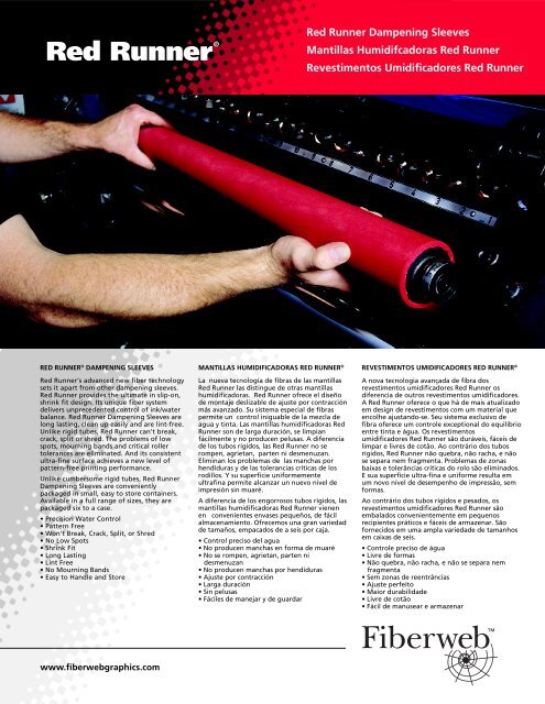 Red Runner® - Graphline