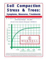 Root Strength Paper - Warnell School of Forest Resources ...