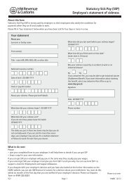 Application for repayment/remission - HM Revenue & Customs