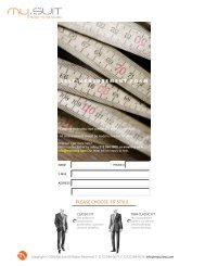 Costume Measurement Form - Clover