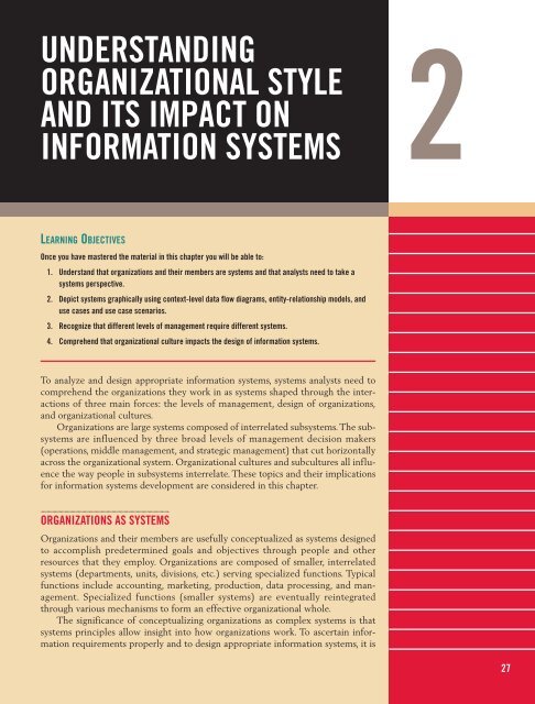 Understanding Organizational Style and Its Impact on ... - Pearson