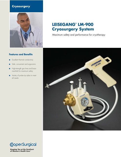 LEISEGANG® LM-900 Cryosurgery System