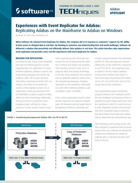 TECHniques - Software AG
