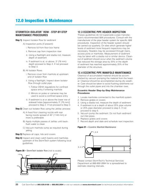 12.0 Inspection & Mainten
