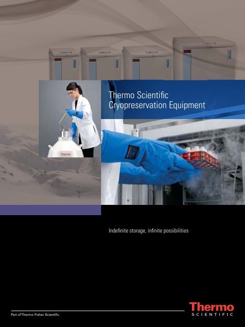 Thermo Scientific Cryopreservation Equipment - TekniScience.com