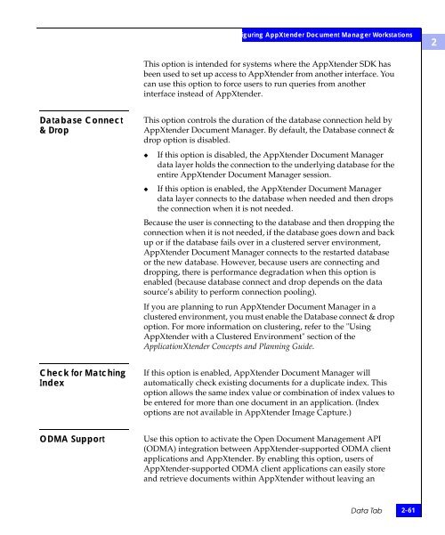 2 Configuring AppXtender