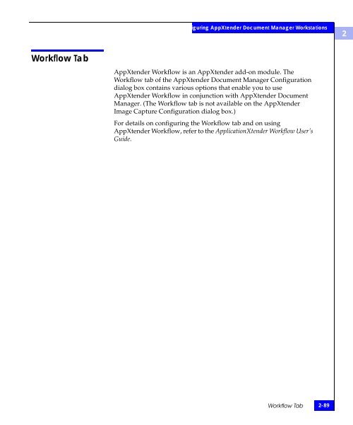 2 Configuring AppXtender