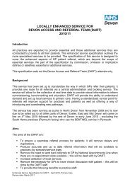 Standard Operating Procedure Central Venous ... - NHS Devon