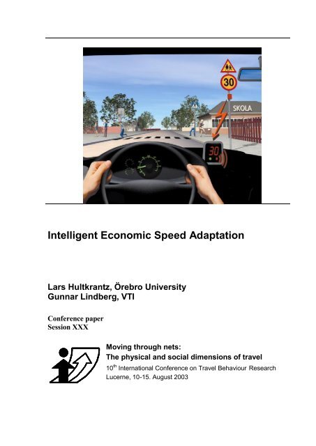 Intelligent Economic Speed Adaptation - IVT