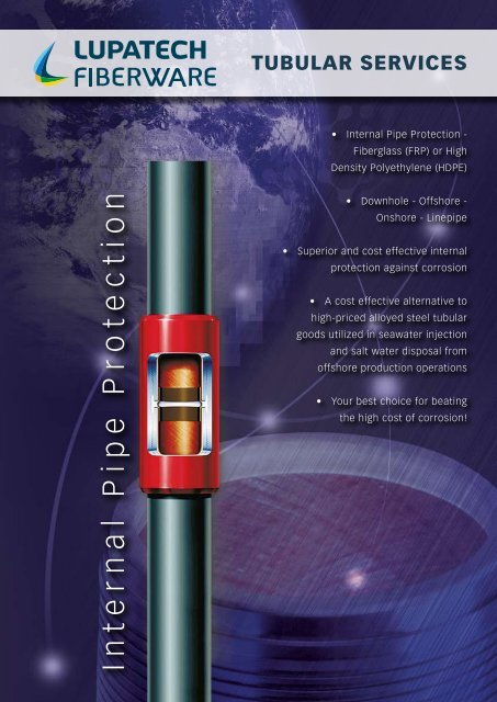 Internal Pipe Protection - Lupatech Fiberware