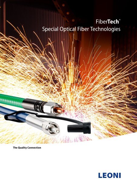 FiberTech® Special Optical Fiber Technologies - LEONI Business ...