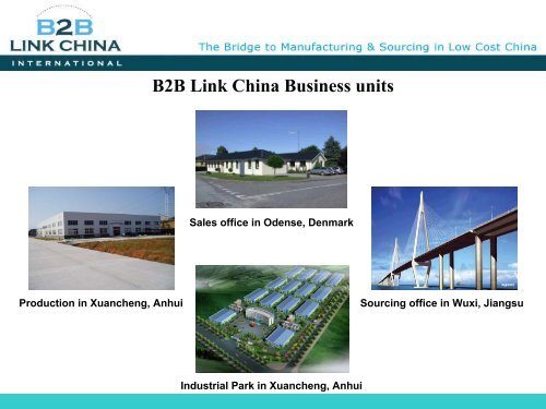 B2B China - First introduction - B2B-Link-China International