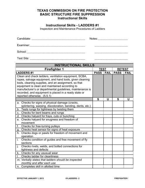 TEXAS COMMISSION ON FIRE