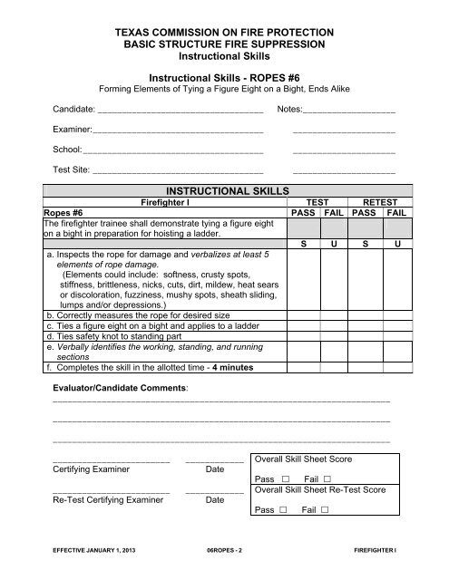 TEXAS COMMISSION ON FIRE