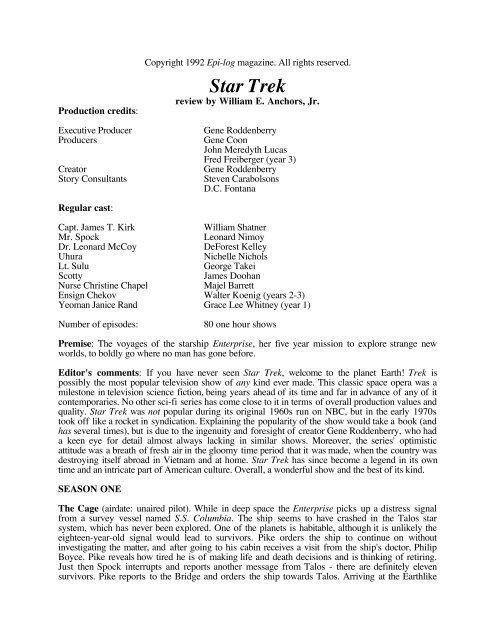 Star Trek - Alpha Control Press