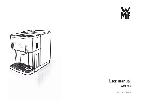 WMF 900 operating instructions