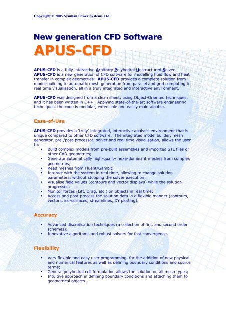 APUS-CFD is