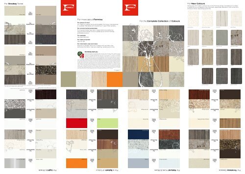 Formica Colour Collection