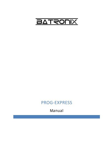 PROG-EXPRESS - Batronix