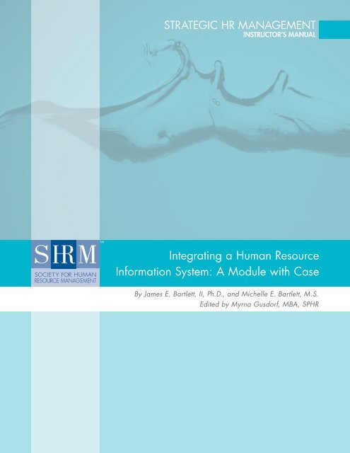 Integrating a Human Resource Information System: A Module with ...