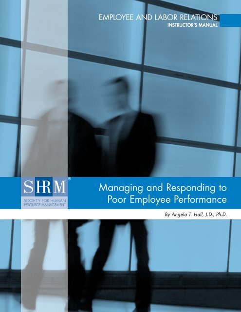 Managing and Responding to Poor Employee Performance