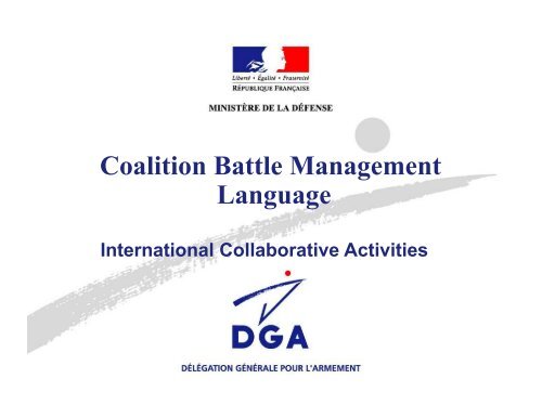 Coalition Battle Management Language - C4I Center