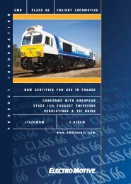 EMD F125 Passenger Locomotive - Electro Motive Diesel