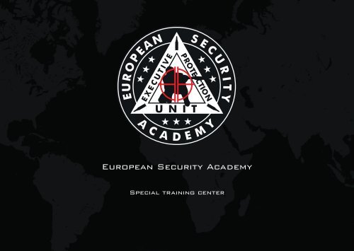E.S.A. Catalog - European Security Academy