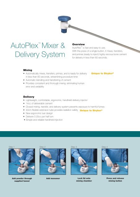 AutoPlex Mixer & Deliver