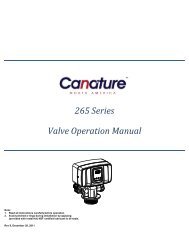 565 Series Softener Manual - Canature