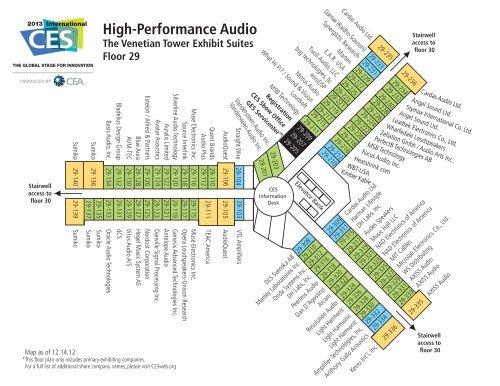 Venetian Piazza Suite Floor Plan