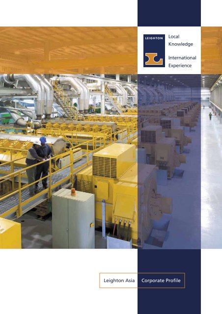 Leighton Asia Corporate Profile, 2006 - Leighton Holdings