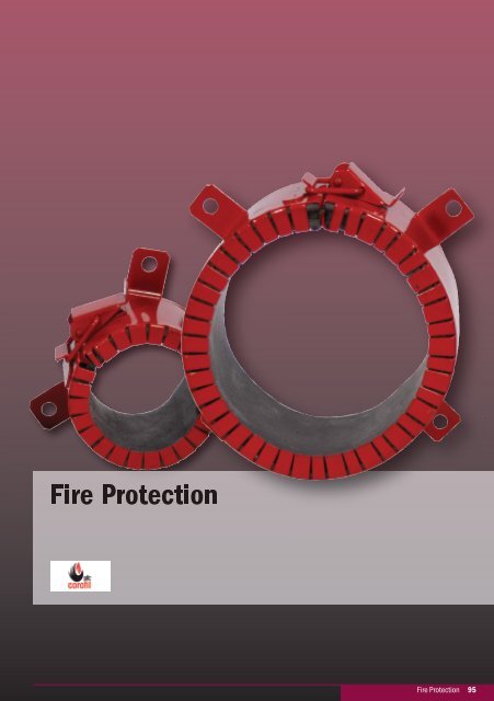 click here to download the Fire Protection section - Drain Center