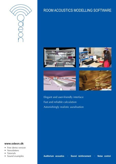 ROOM ACOUSTICS MODELLING SOFTWARE - Odeon
